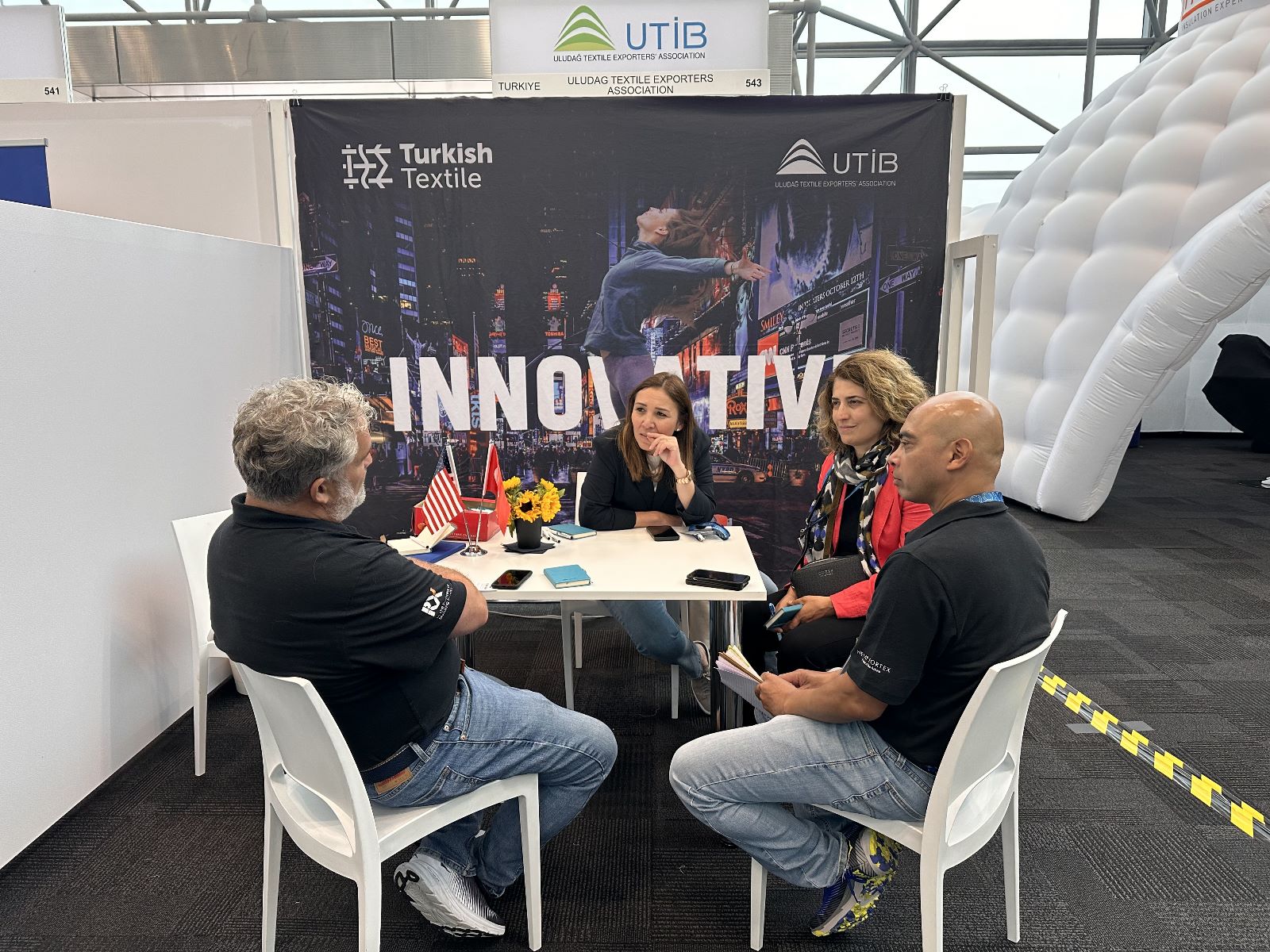 UTİB, NEW YORK'TA İKİ FUARA BİRDEN KATILDI